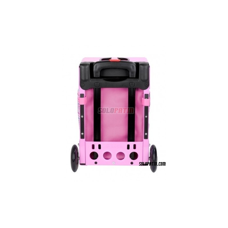 Zuca Mini Ballerina/Pink Frame Flashing wheel set