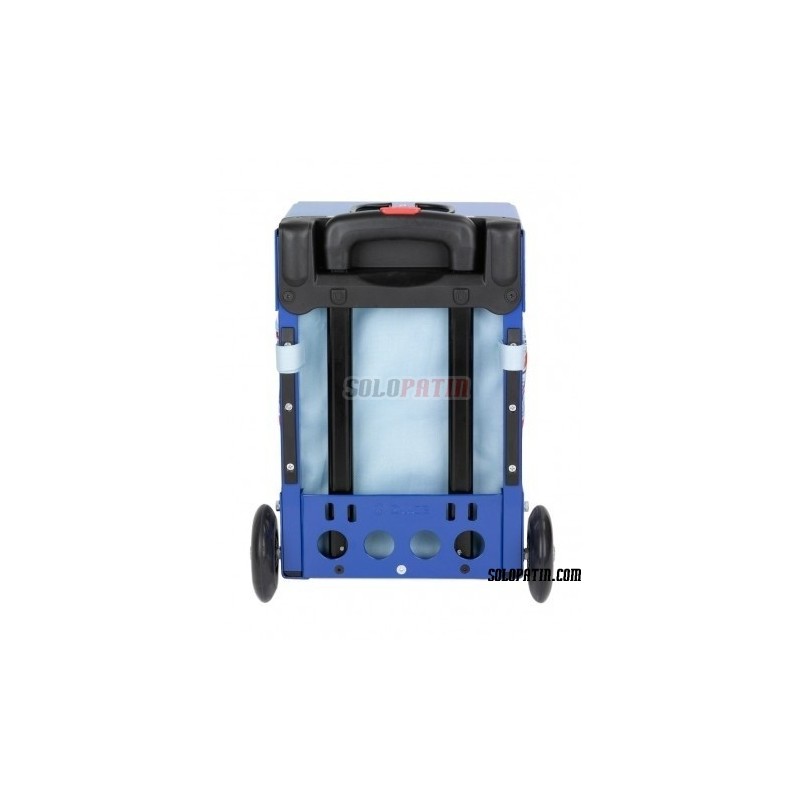 Zuca Mini Pirate/Blue Frame Flashing wheel set