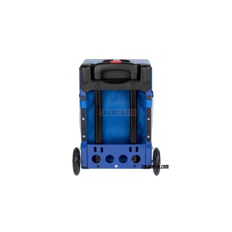 Zuca Mini Blast Off/Blue Frame Flashing wheel set