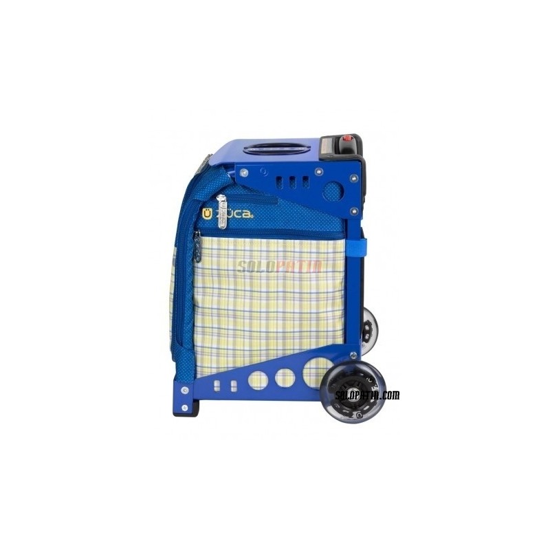 Zuca Mini Blast Off/Blue Frame Flashing wheel set