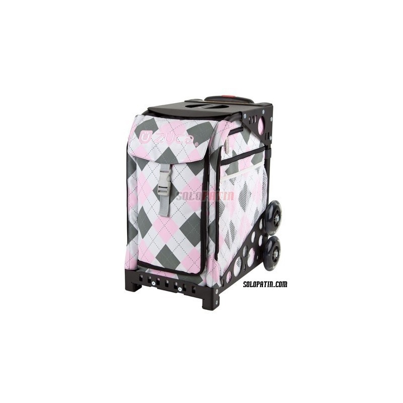 Zuca Bag Argyle Pink