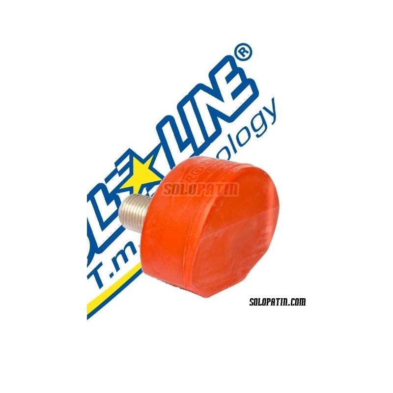 Hockey Toe Stops Roll-Line Super Professional Red Coral