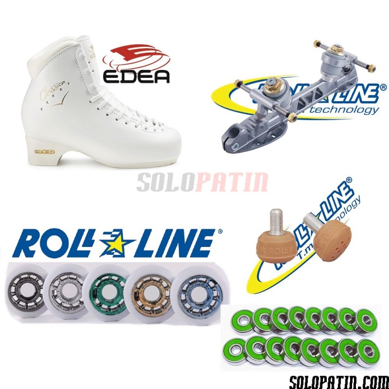 Edea CLASSICA Freedom + Roll-line DANCE + ICE + Advance GREEN