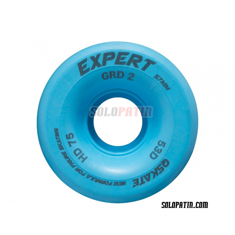 Ruote Pattinaggio Artistico QSkate Expert Blu GRD2