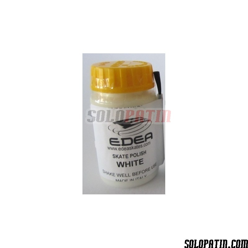 Pintura Retoque Botas Patinaje Edea Blanco Polish