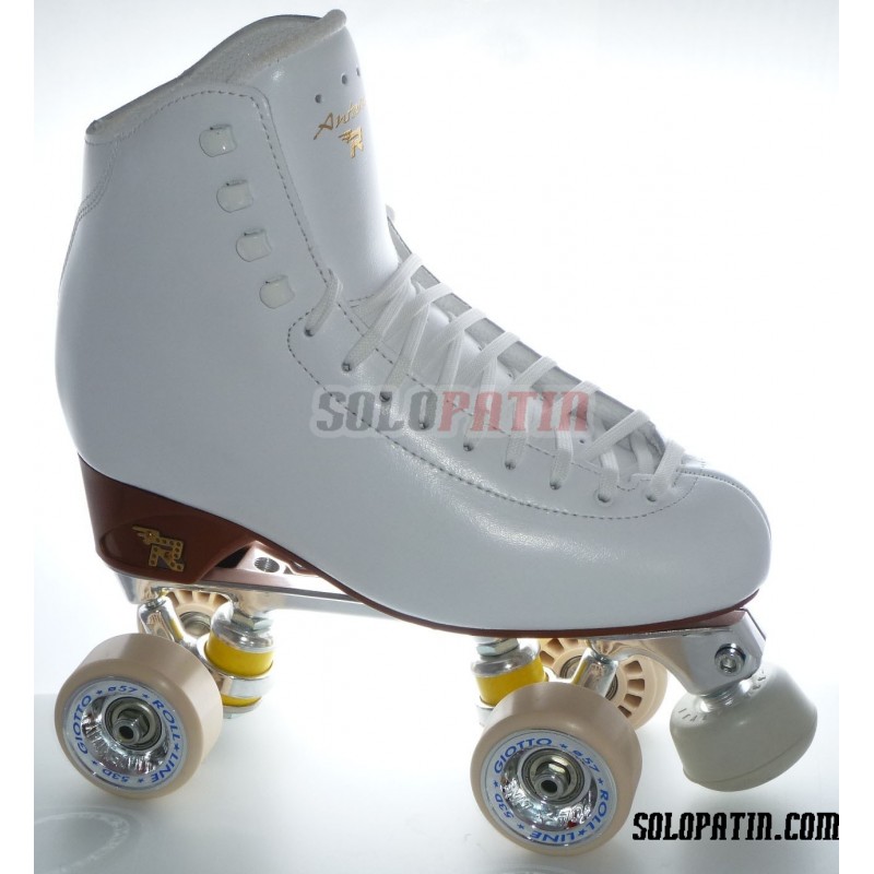 Patins Completos Patinagem Botas RISPORT ANTARES Patins BOIANI STAR RK Rodas ROLL-LINE GIOTTO